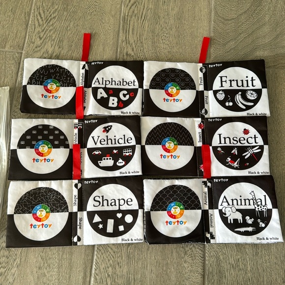 Toys | My First Soft Book Black And White Book For Infants | Poshmark